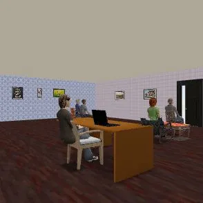 Sarah C. Art Classroom created by Terah Jones on Homestyler