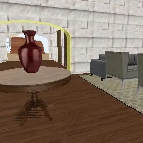 1st Floor Frnt Hall stuff created by Jim Hightower on Homestyler